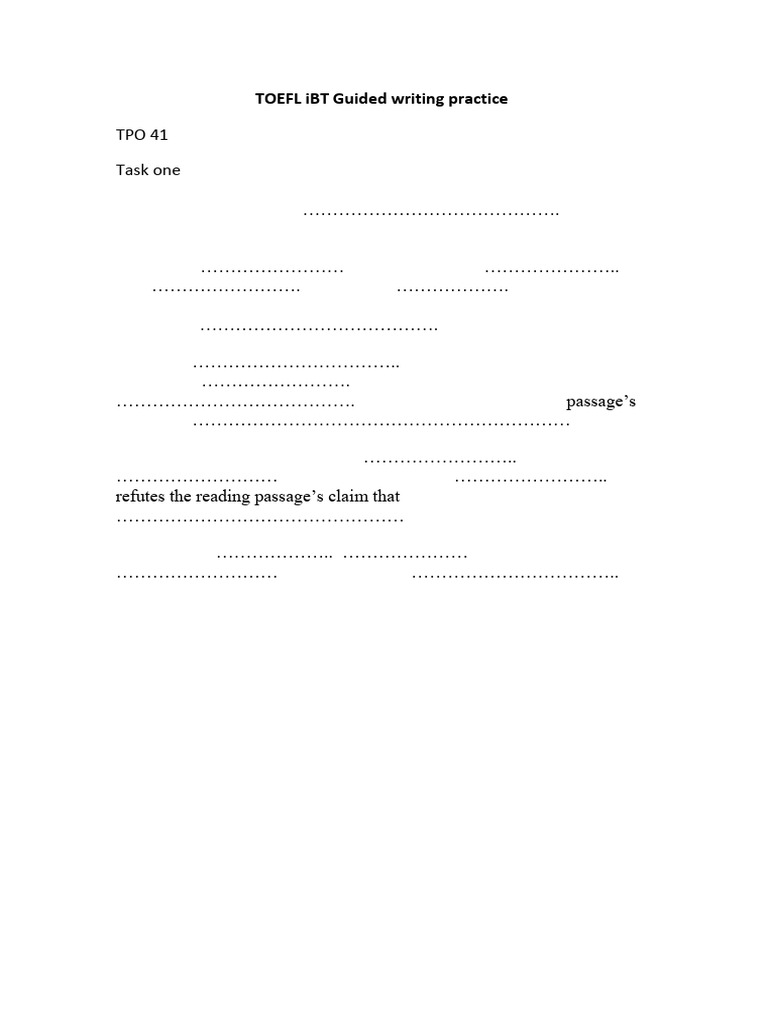 TOEFL iBT Writing Practice: TPO 41 | PDF | Bees | Predation
