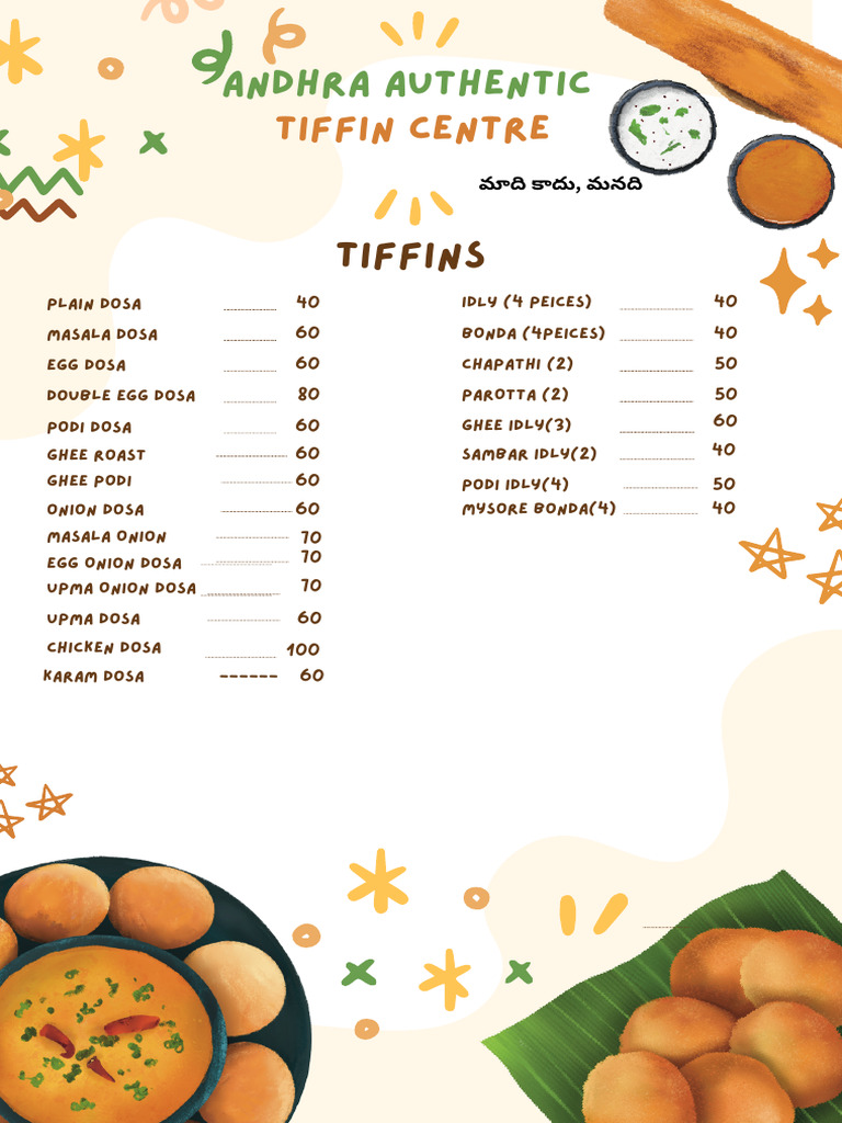 Aatc Updated Menu-1 | PDF