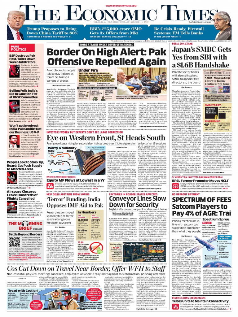 ET Delhi Masala Paper | PDF