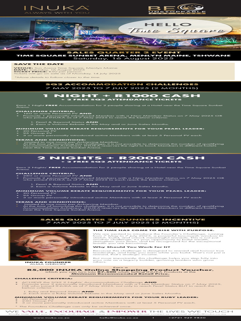 SQ2 Accommodation Founders Communication 2025 | PDF | Economies | Marketing