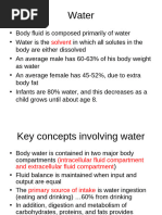 ECF and ICF: Fluid Balance Overview | PDF | Homeostasis | Buffer Solution