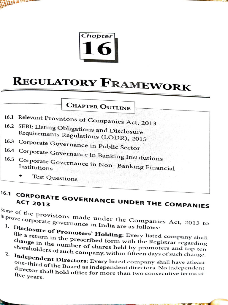 CH 16 Auditing and Corporate Governance Sem 6 Bcom (H) DU | PDF