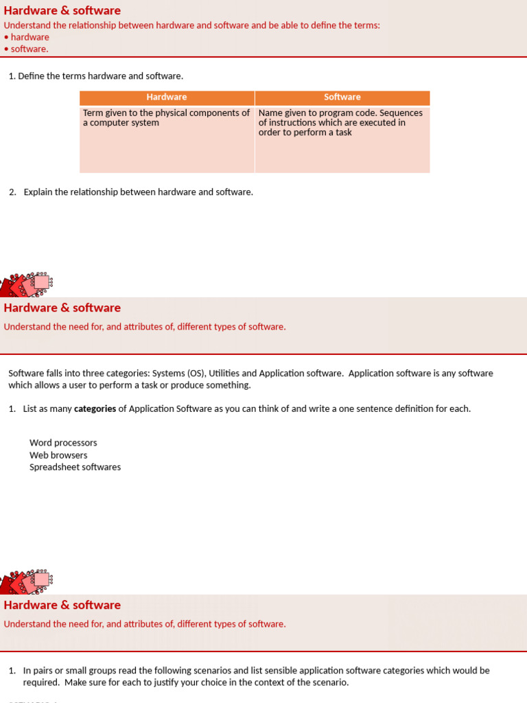 Section 4 Worksheet | PDF | Operating System | Computer File