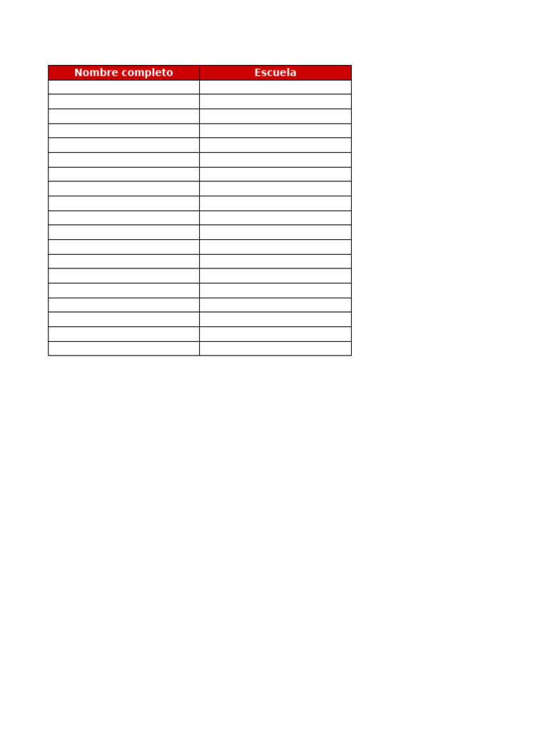 Datos de Contacto | PDF