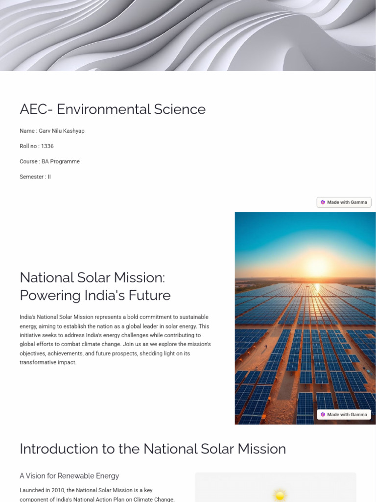 AEC Environmental Science | PDF | Solar Power | Electrical Grid