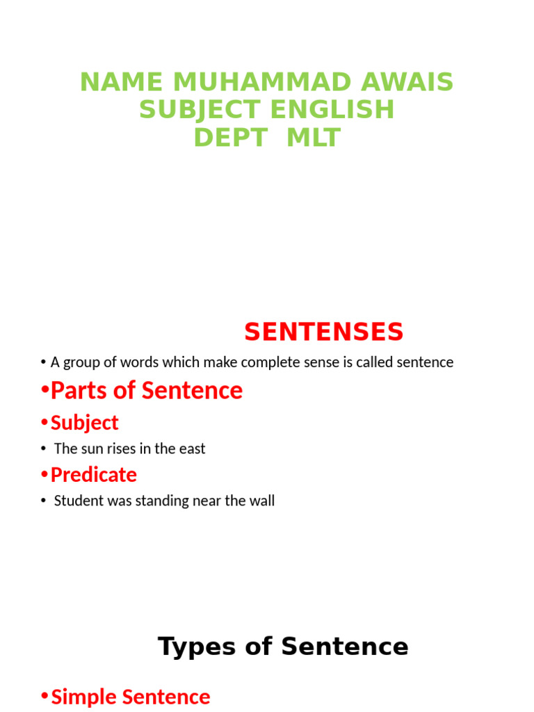 Name Muhammad Awais | PDF