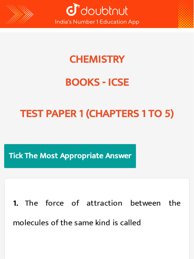 Books Doubtnut Question Bank | PDF | Chemistry | Atoms
