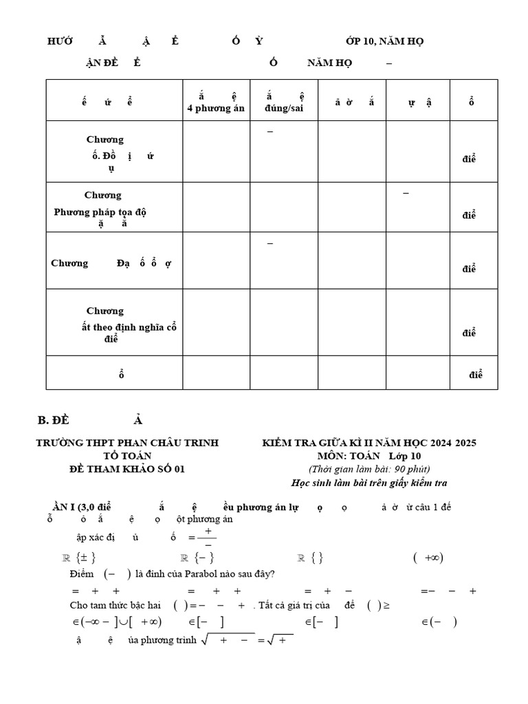 OntapCK2-2425 Toan10 | PDF
