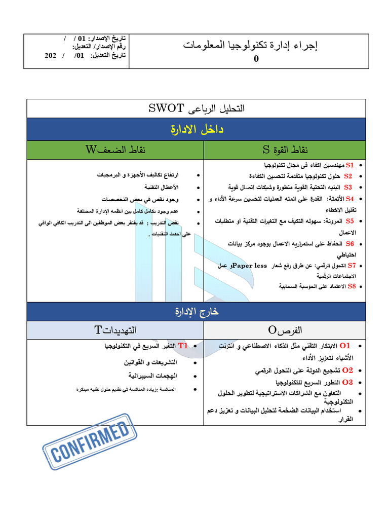 SWOT Analysis | PDF