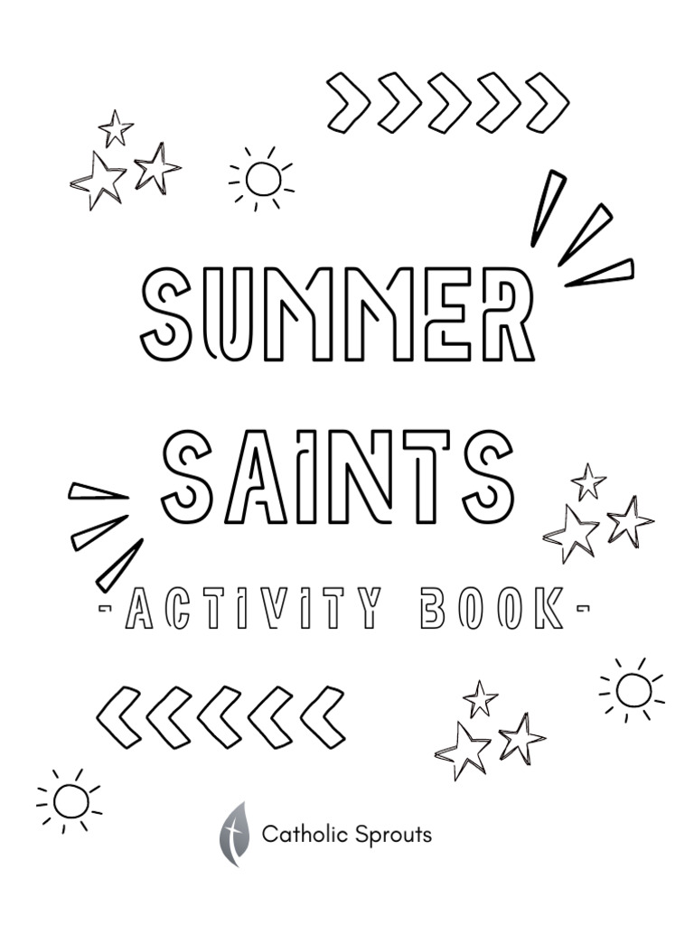 Summer Saints Activity Book | PDF | Mary, Mother Of Jesus | Marian ...