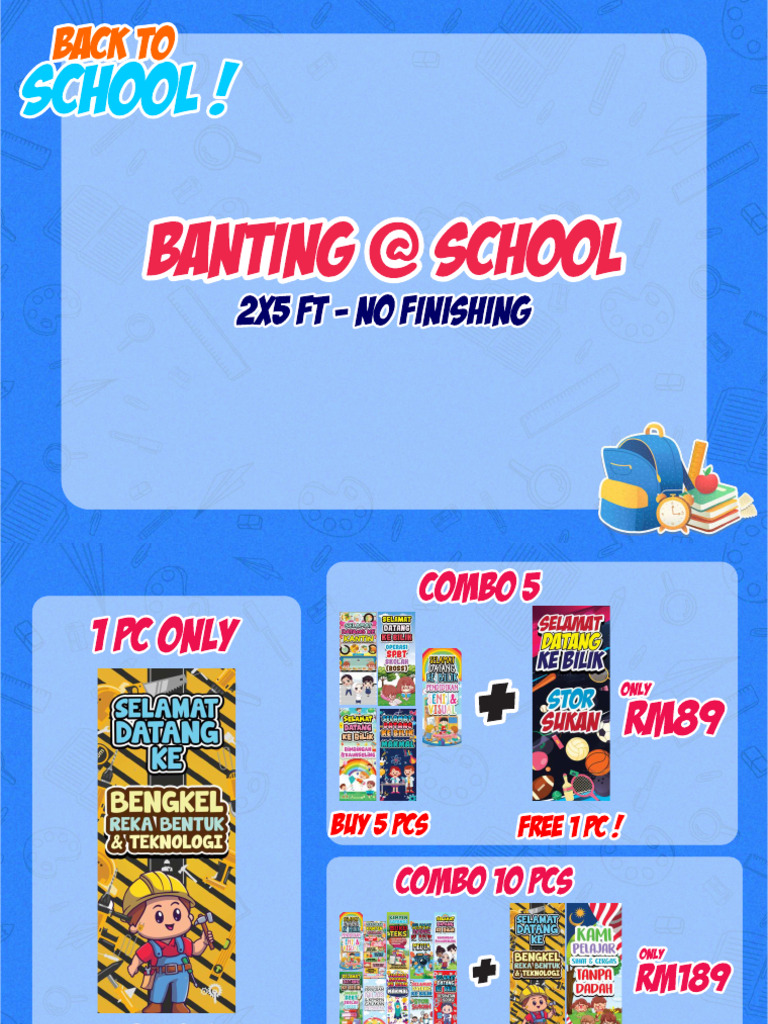 Banting Keceriaan Sekolah | PDF