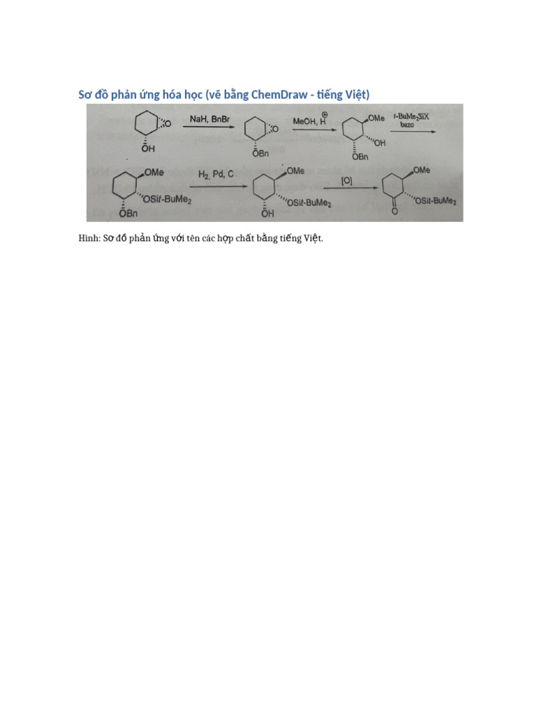 So Do Phan Ung ChemDraw Final | PDF