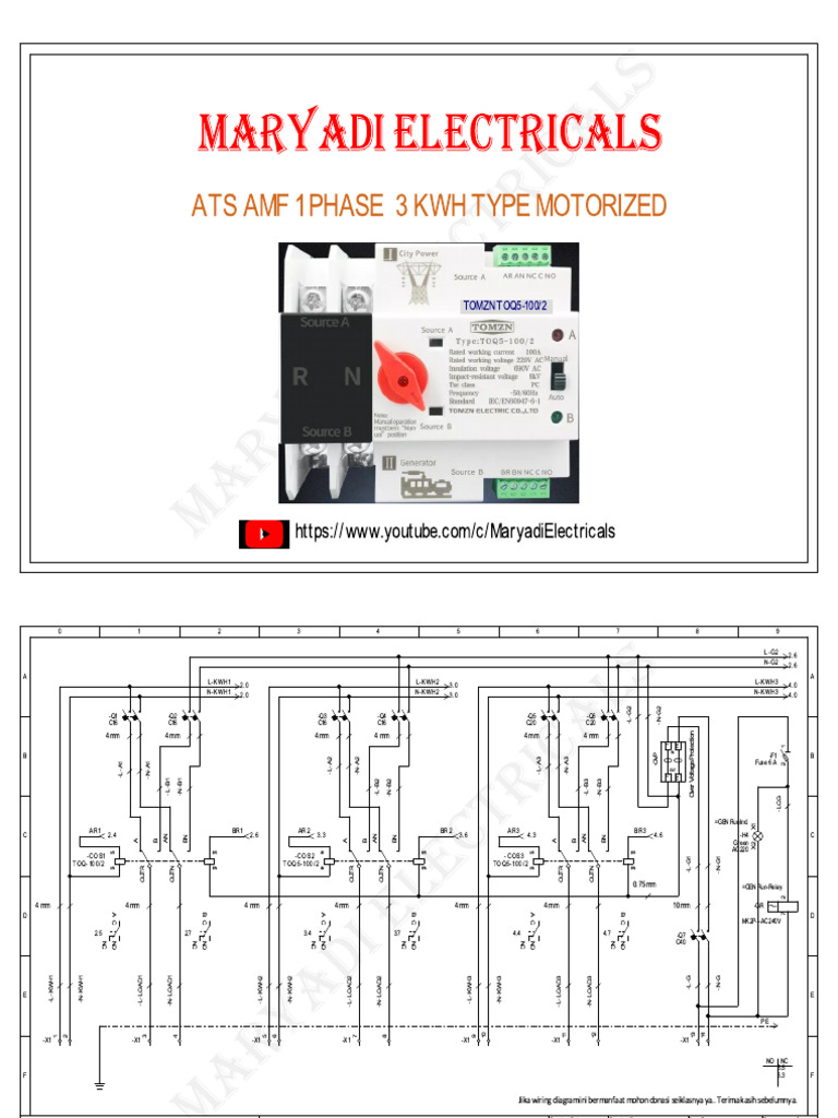 ATS AMF Controller Wiring Guide | PDF | Manufactured Goods | Computer ...