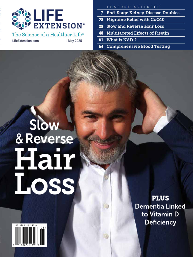 Life Ext Magazine May 2025 | PDF | Chronic Kidney Disease | Gout