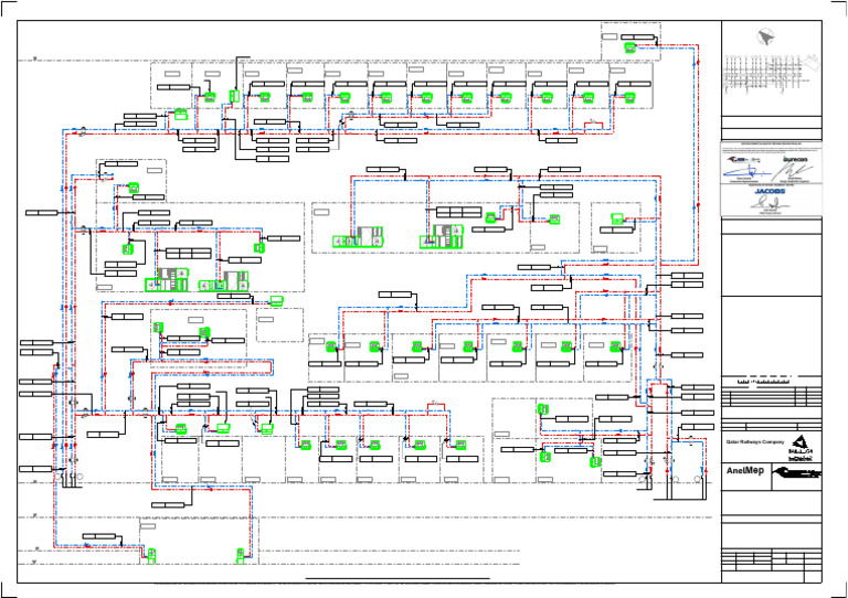 m003 QGD MHV DWG Gsst010 ZZ 91621 2 CW Pipe Schematic | PDF