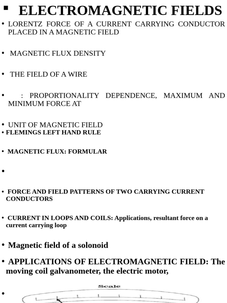 Electromagnetic Fields | PDF