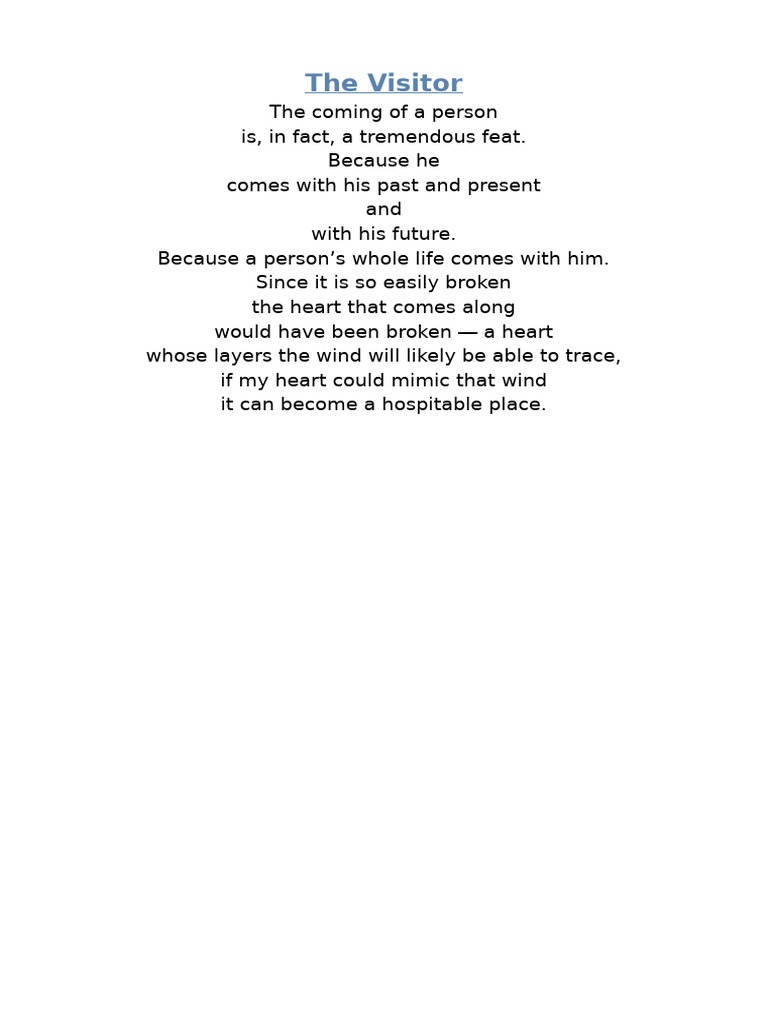 My Favourite Poem | PDF