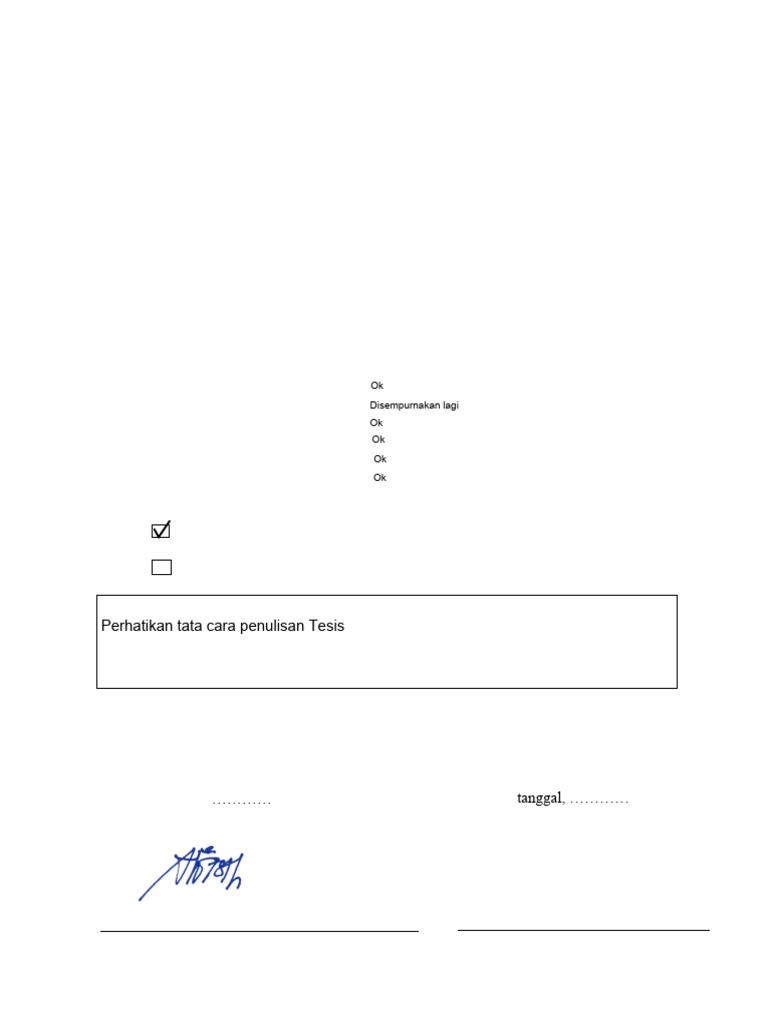 Form Review Proposal Tesis Kadek Parindra Dwiyasa | PDF