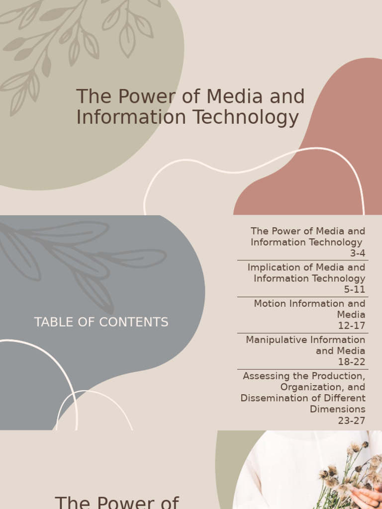 Power of Media and Implication | PDF | Television | Video