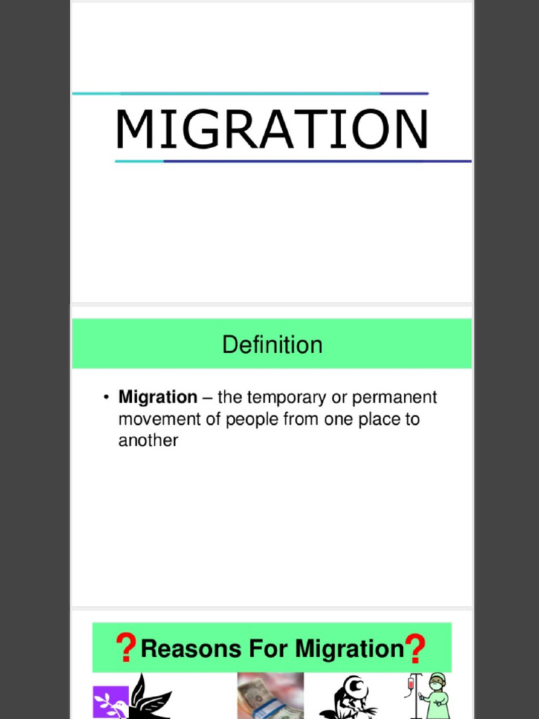 Global Migration | PDF