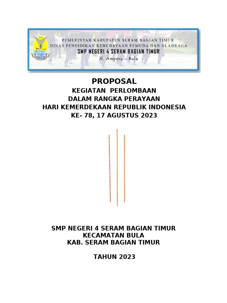 Proposal Lomba Hut Ri | PDF
