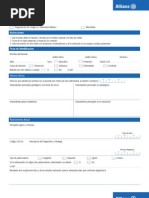 Formato Informe - Medico Axa | PDF | El embarazo | Hospital