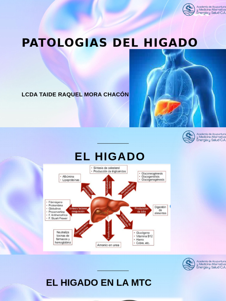 Patologias Del Higado | PDF | Hígado | Medicina CLINICA