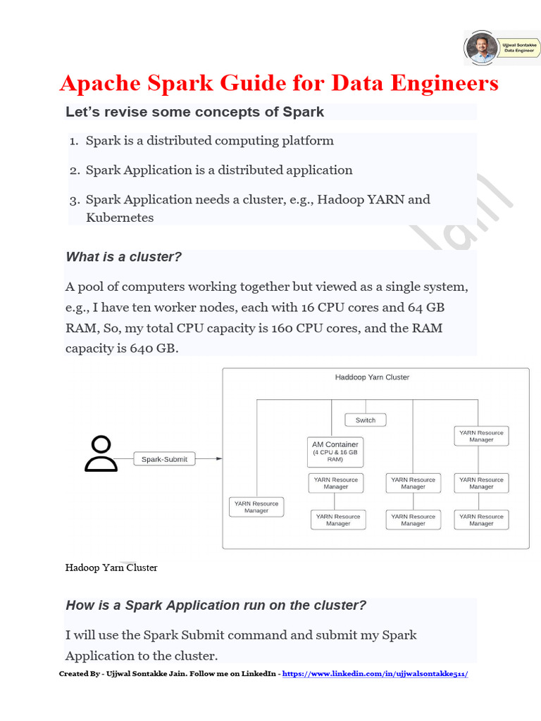 Apache Spark Guide | PDF | Apache Spark | Apache Hadoop