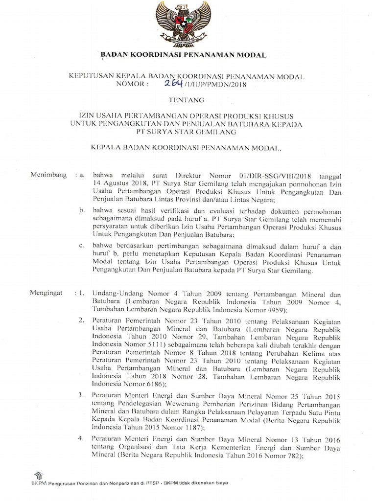 Iupk PT SSG Dan TR | PDF