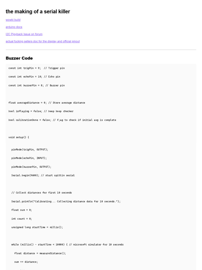 Arduino Serial Killer Project Guide | PDF | Computer Engineering ...