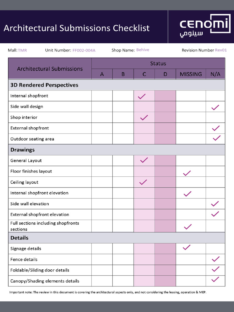 TMR - FF002,002A, 003,004,004A - Beehive - Arch - Rev01 - Reviewed | PDF | Building Engineering ...