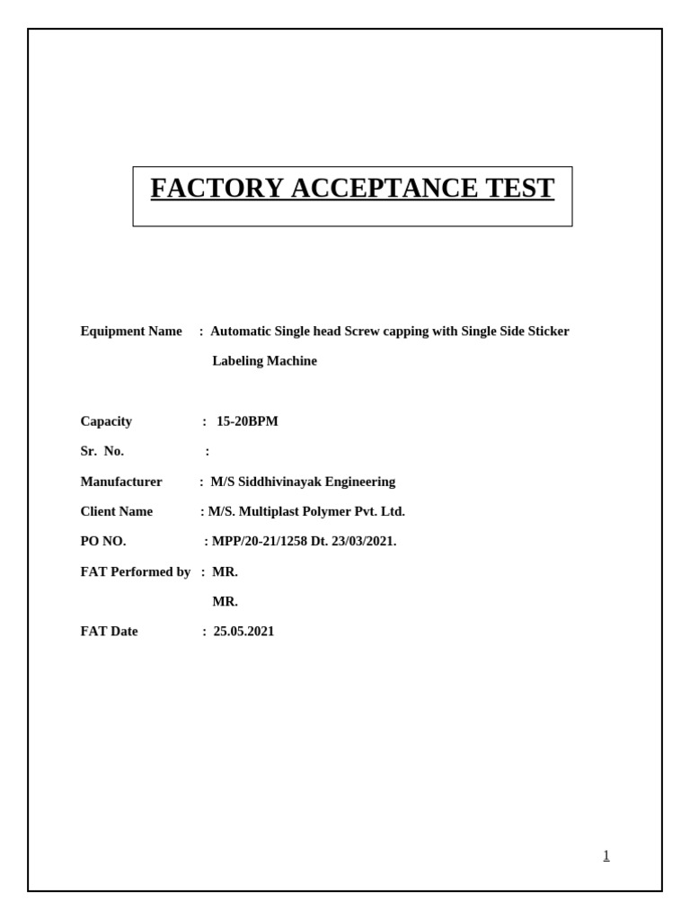 Screw capping & Sticker Labeling Machnine | PDF | Manufactured Goods