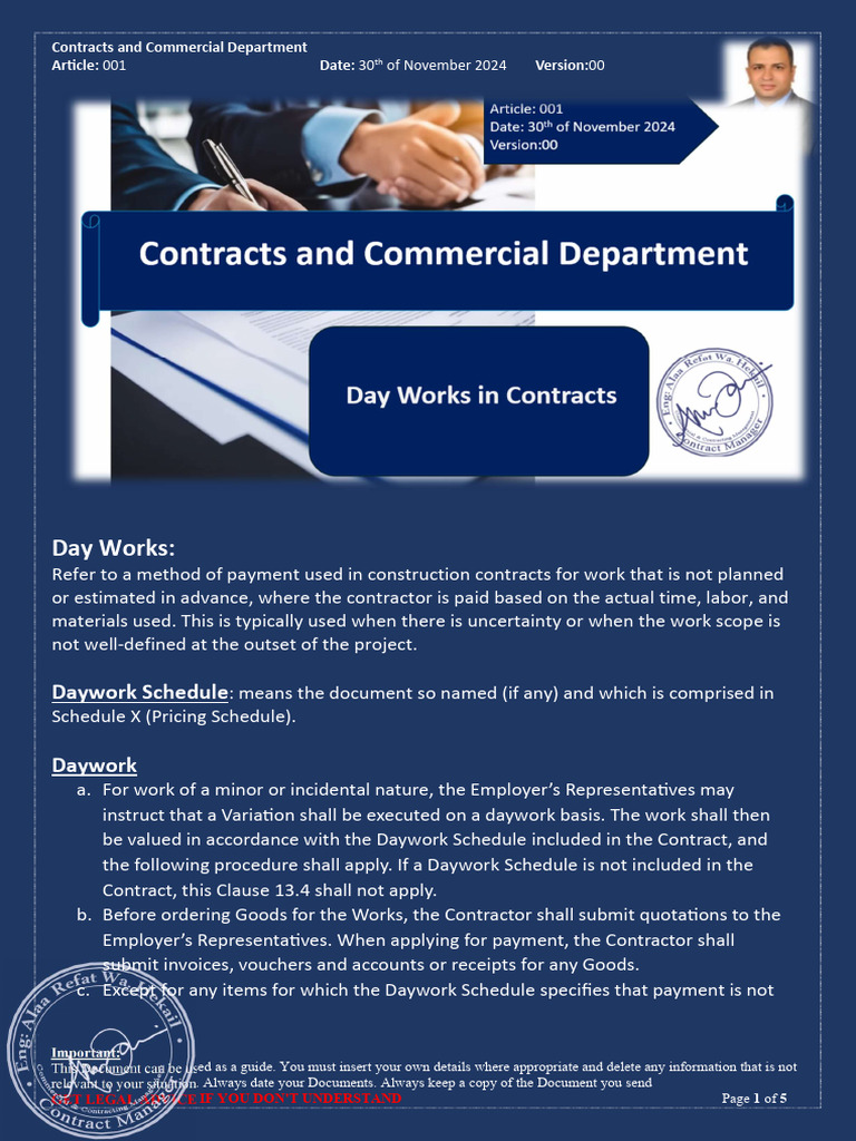 DayWorks Article 01 Ver 00 | PDF | Employment | Economies