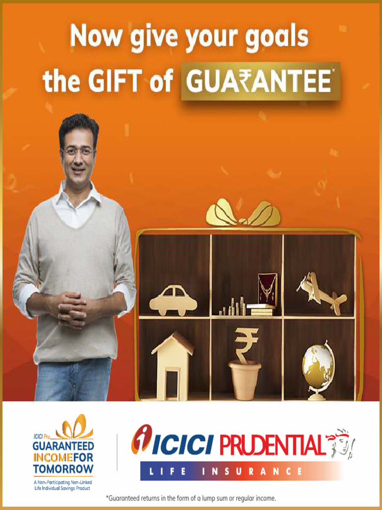 ICICI_Pru_Guaranteed_Income_For_Tomorrow | PDF | Life Insurance | Insurance