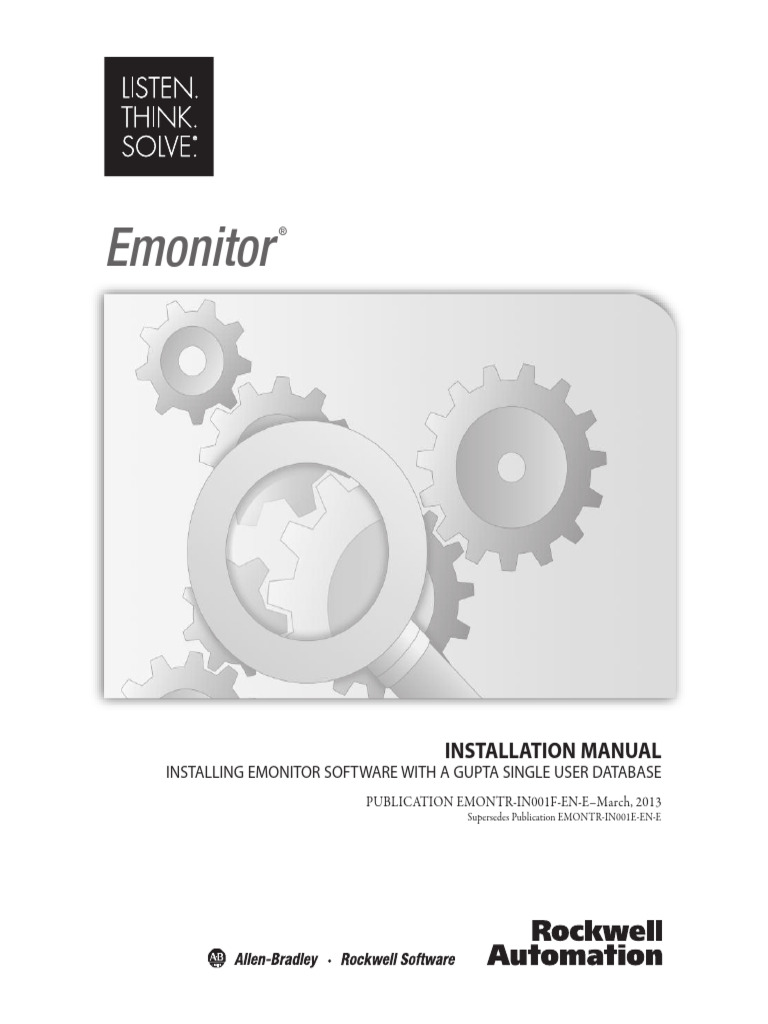Emonitor Gupta Single User Install Guide | PDF | Microsoft Windows | Windows 7