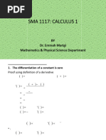 Calculus I Product and Quotient Rule Practice Problems | PDF ...