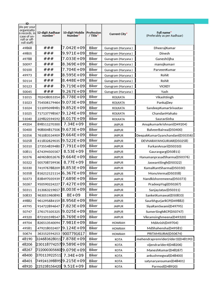 OnGrid Verification and Registration Format v1.9 Update . | PDF ...