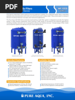 Multimedia FRP Sand Filter Design Table PDF | PDF | Filtration ...