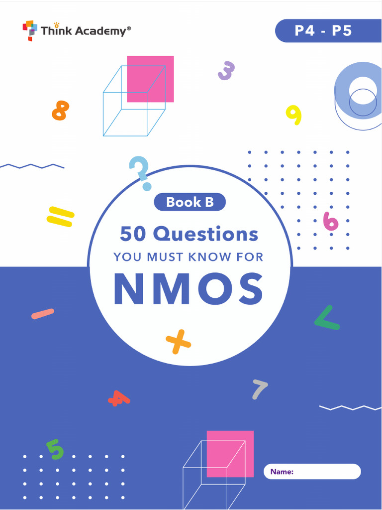 Solution：2023 NMOS Booklet B | PDF