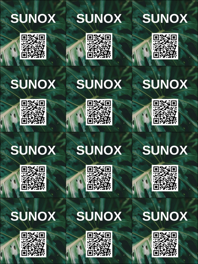 Sunox A4 Sticker CutLines | PDF