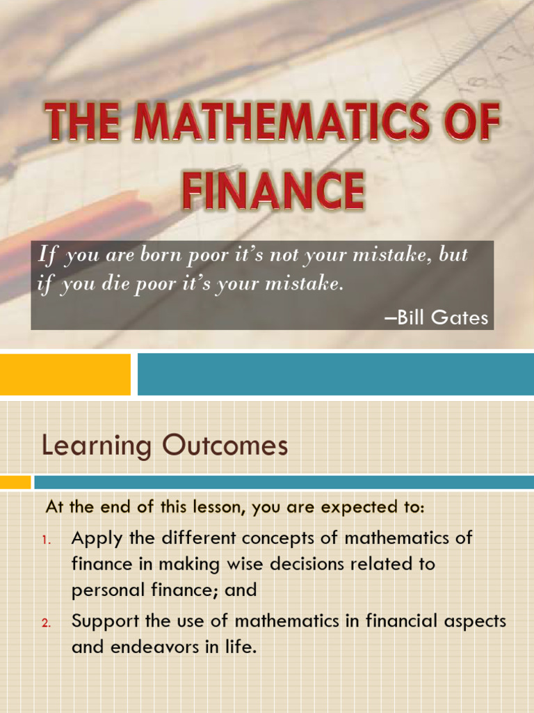 9a. Simple Interest (Math of Finance With Exercises) | PDF | Interest ...