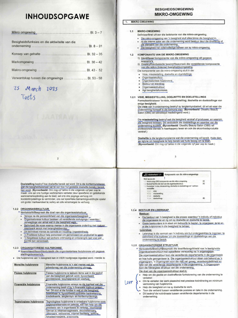 Besigheids GR 10 | PDF