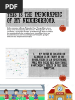 Infografía de Su Vecindario. AA1-EV01 | PDF