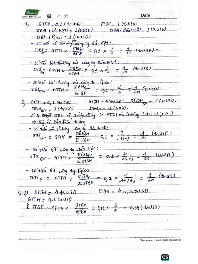 Nguyễn Trí Thông - bt bhvt | PDF