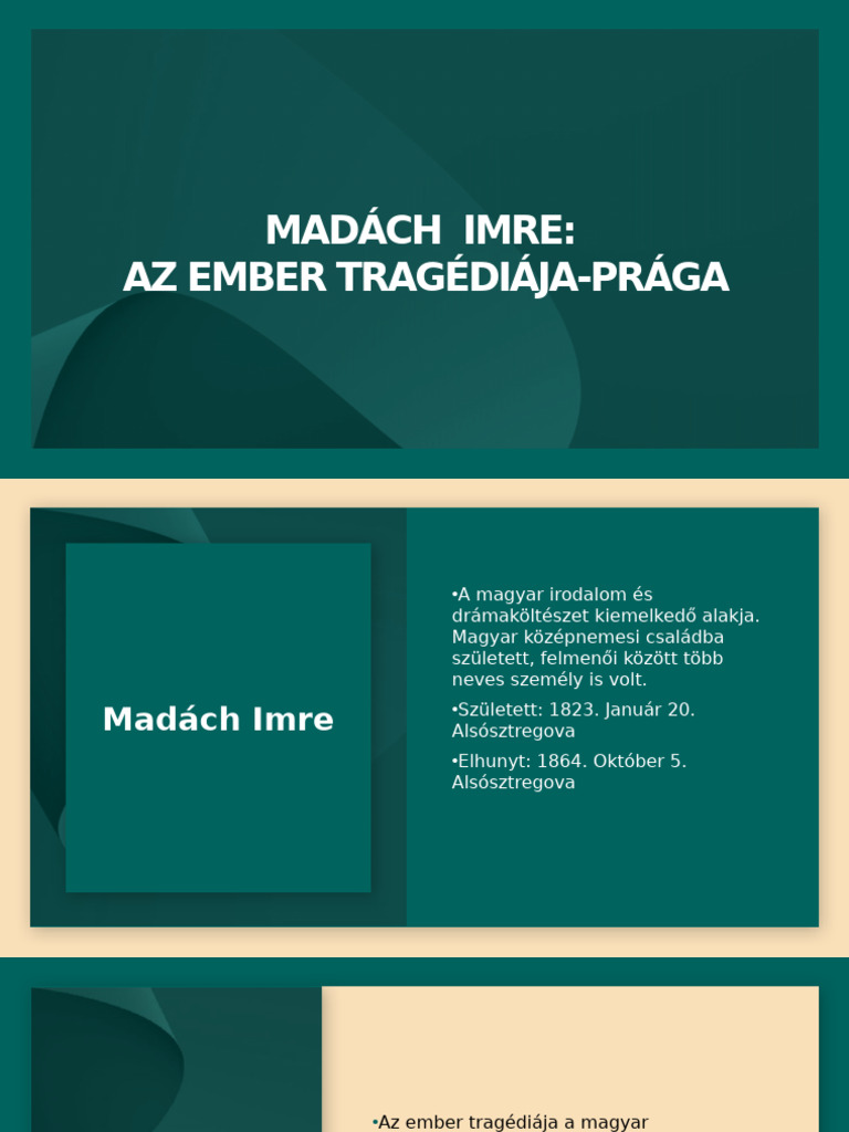 az ember tragédiája prága | PDF