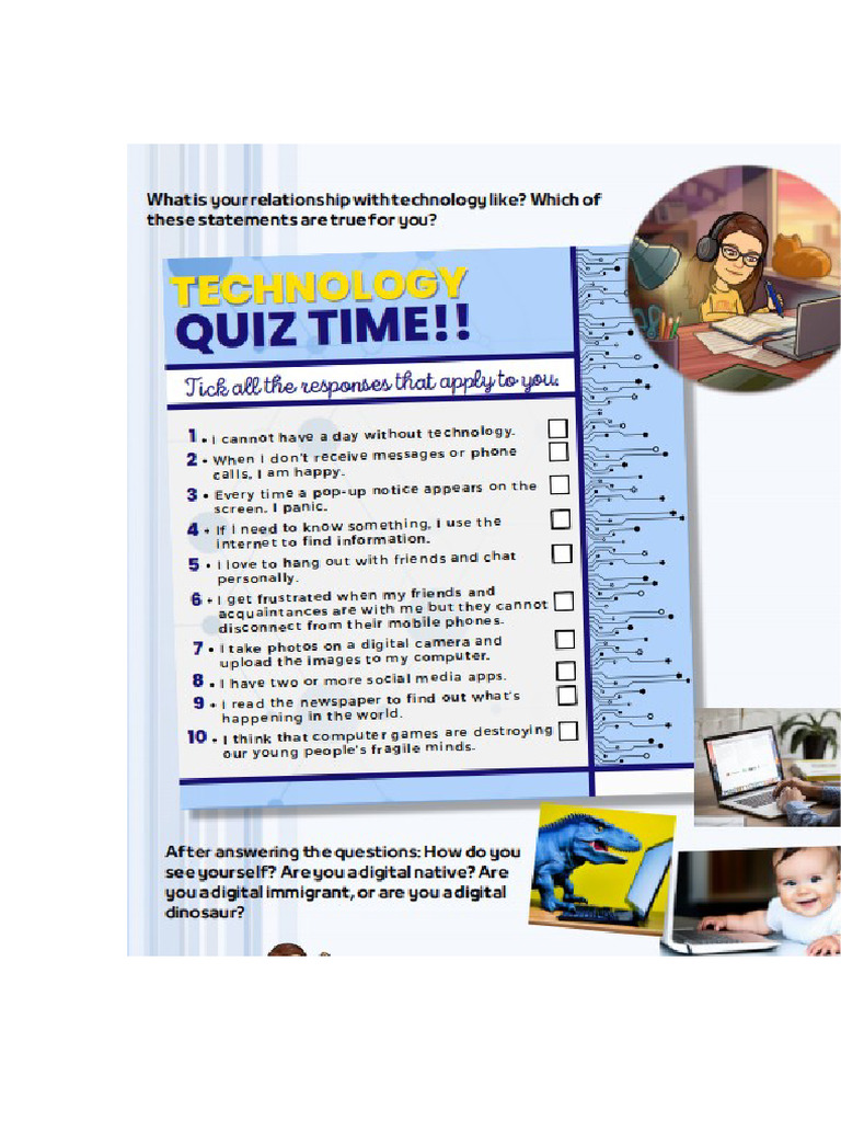 Technology Quiz | PDF