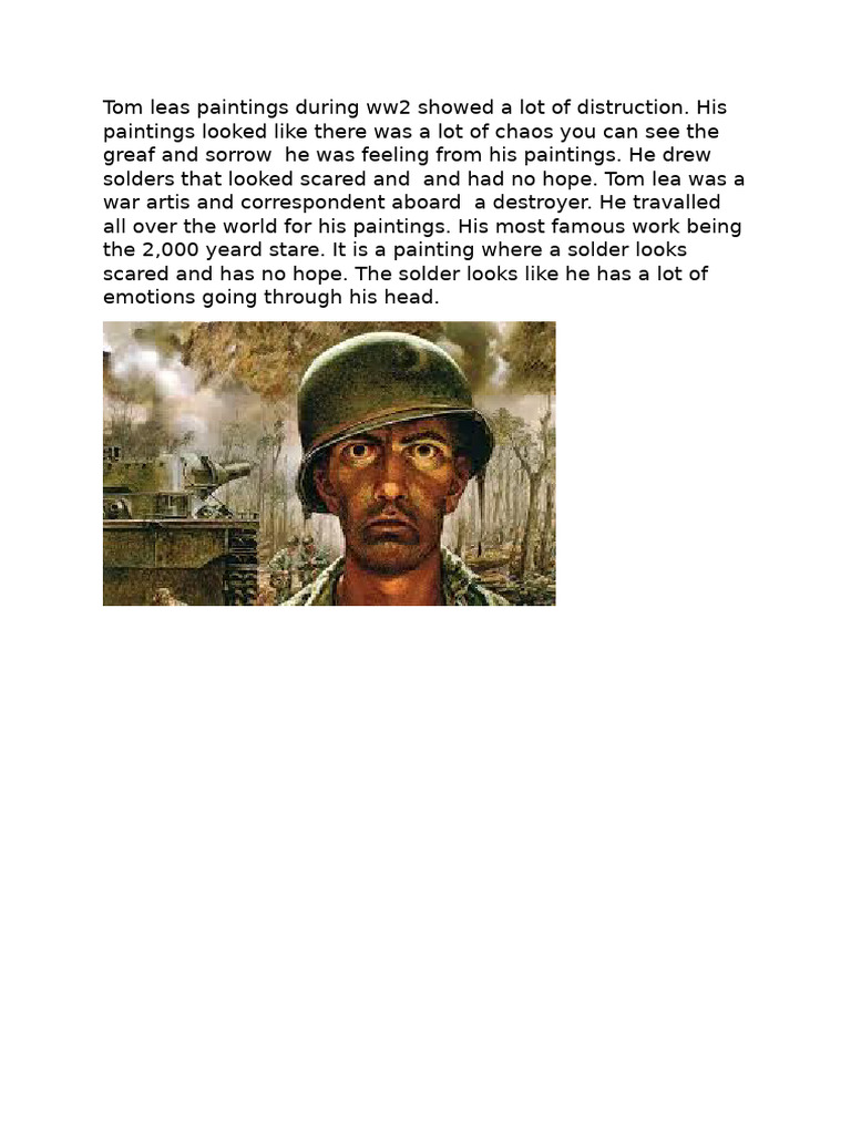 ww2 Art | PDF