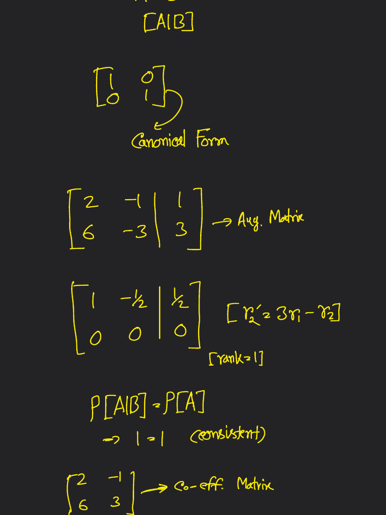 Linear Algebra 3 | PDF