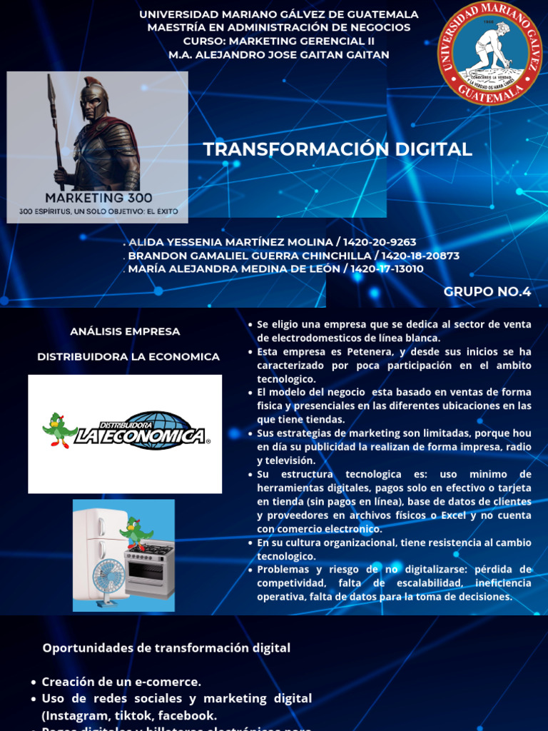 CASO TRANSFORMACI DIGITAL | PDF | Business | Comercio electrónico