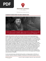 Kheshig: Genghis Khan's Elite Guards | PDF | Mongol Peoples | Mongols